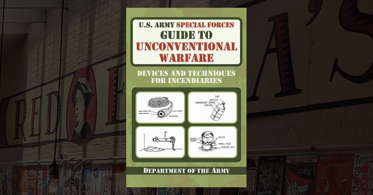 -- U.S. Army Special Forces Guide to Unconventional Warfare: Devices ...