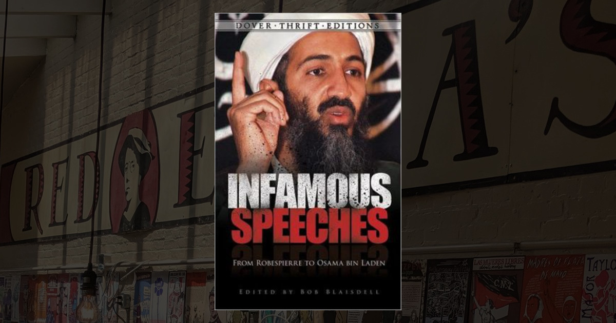 Infamous Speeches: From Robespierre to Osama Bin Laden