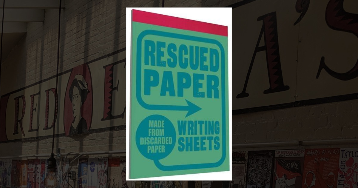 Rescued Paper Writing Sheets