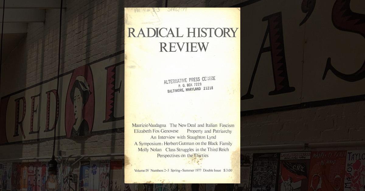 Radical History Review