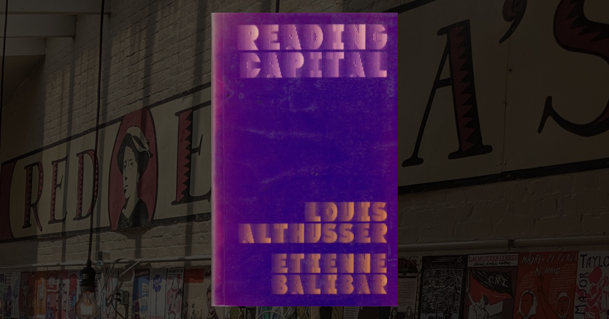 Reading Capital