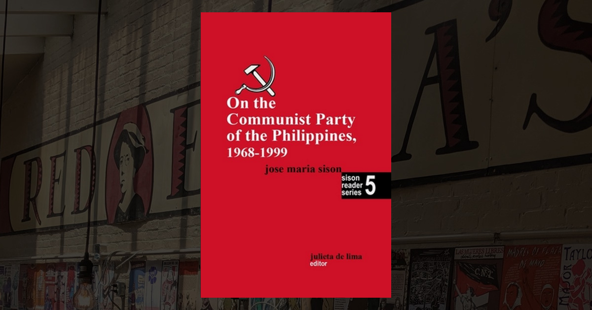 On the Communist Party of the Philippines 1968 - 1999