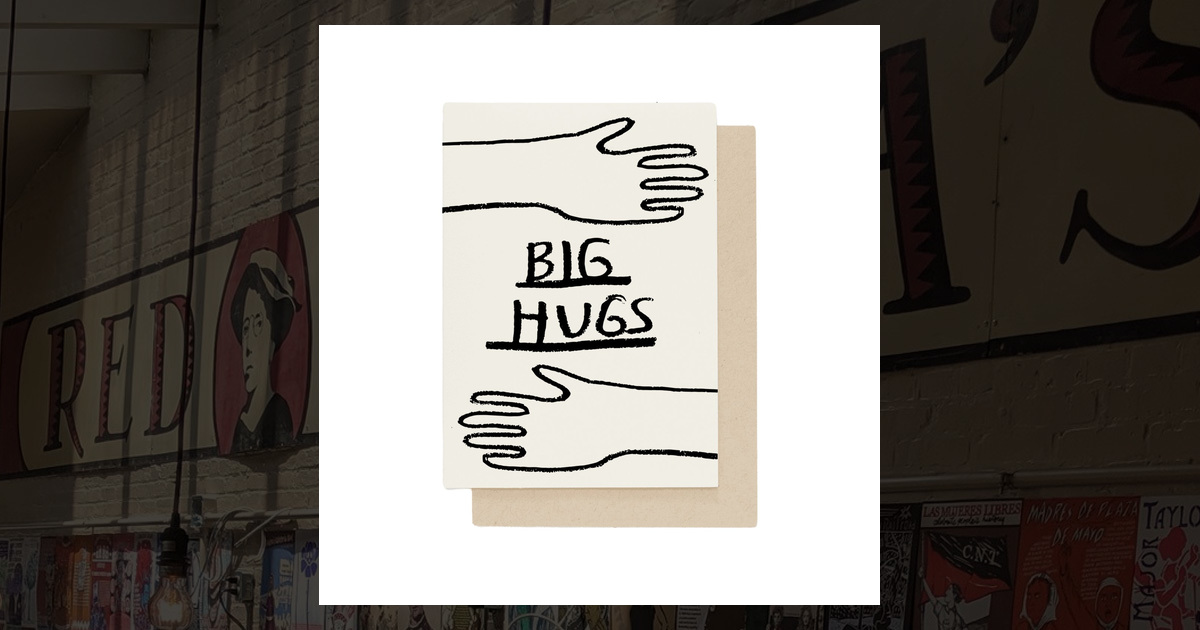 Big Hugs Greeting Card